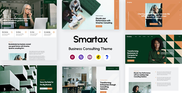Smartax - Business Consulting WordPress Theme by dropletthemes | ThemeForest